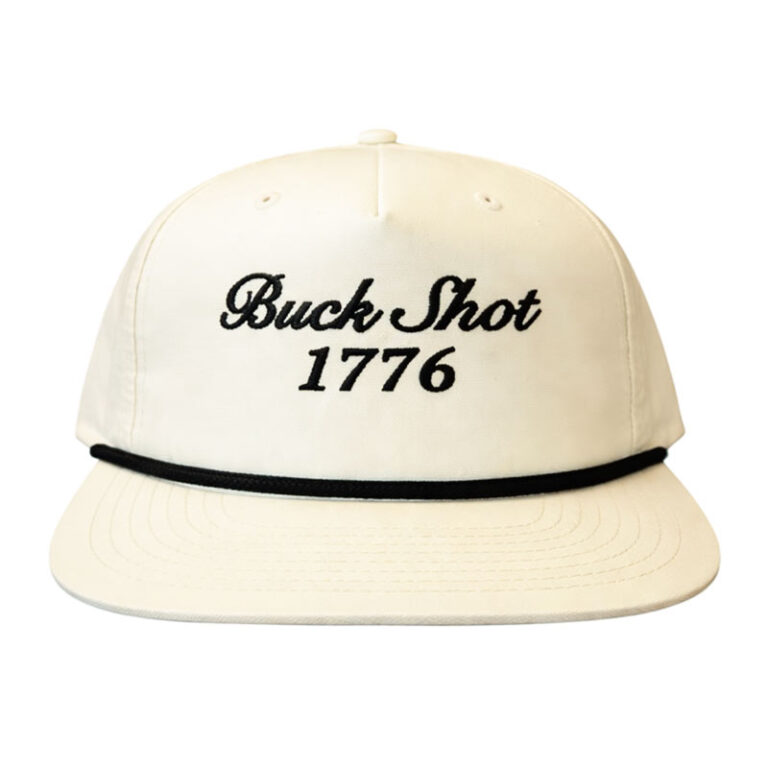 Buck Shot 1776 UPF50+ Rope Hat | Birch/Black - Buck Shot Apparel
